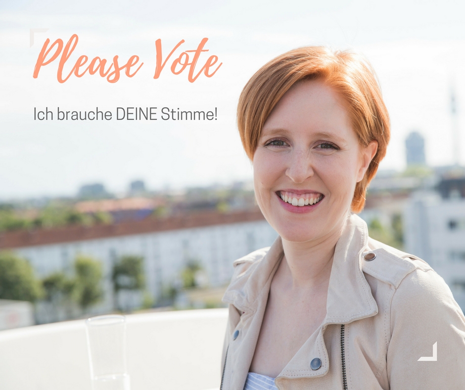 Nina Strasser Vote – Food Blog ninastrada